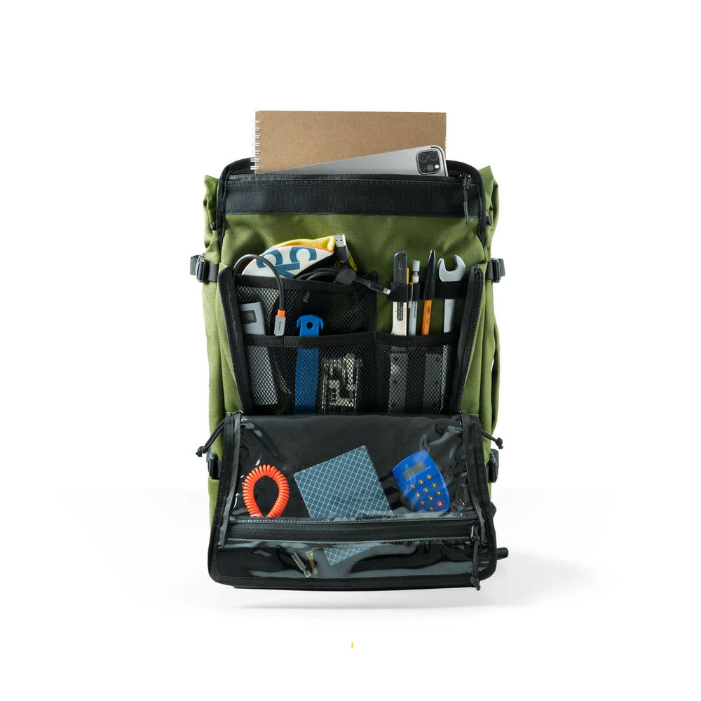 The Peloton Rolltop Backpack by Life Behind Bars | The Bag Creature